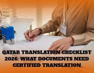 Translation services in Qatar | Translation Company Qatar